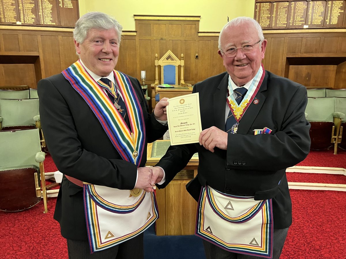 Visit to Morpeth RAMs – The Provincial Grand Lodge of Mark Master ...