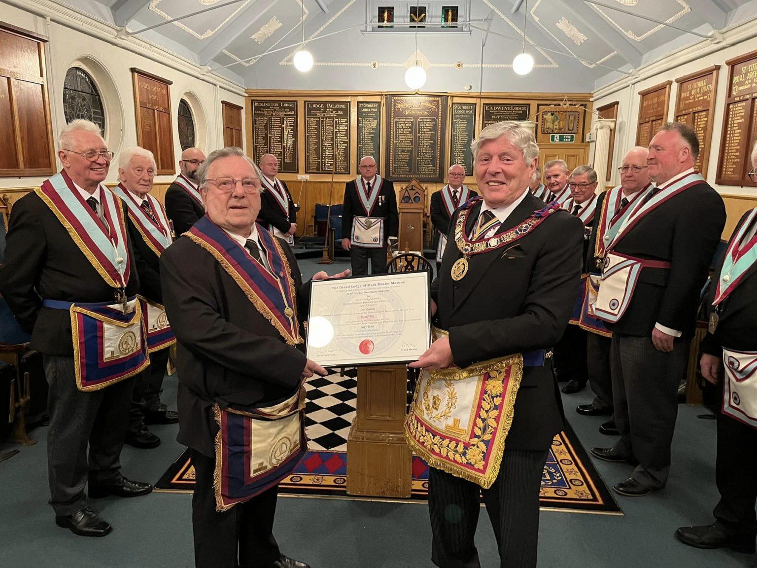 Hartford Mark 60 Year Certificate Presentation – The Provincial Grand ...