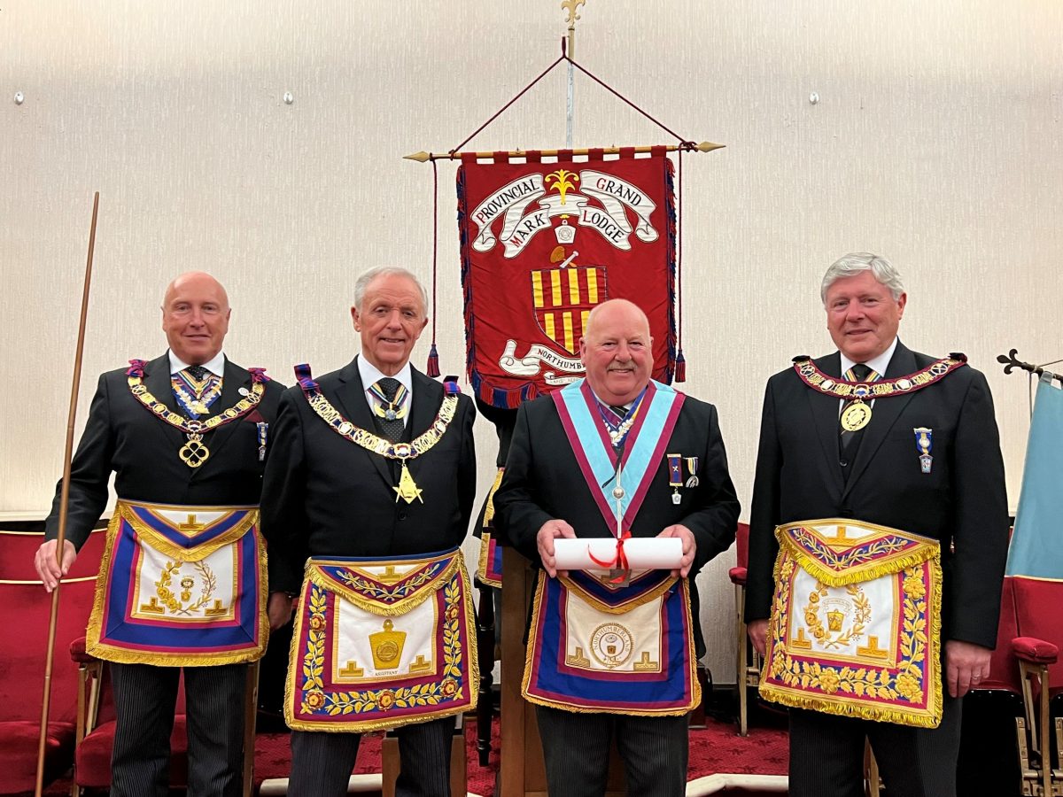 Centenary Meeting – The Provincial Grand Lodge of Mark Master Masons of ...